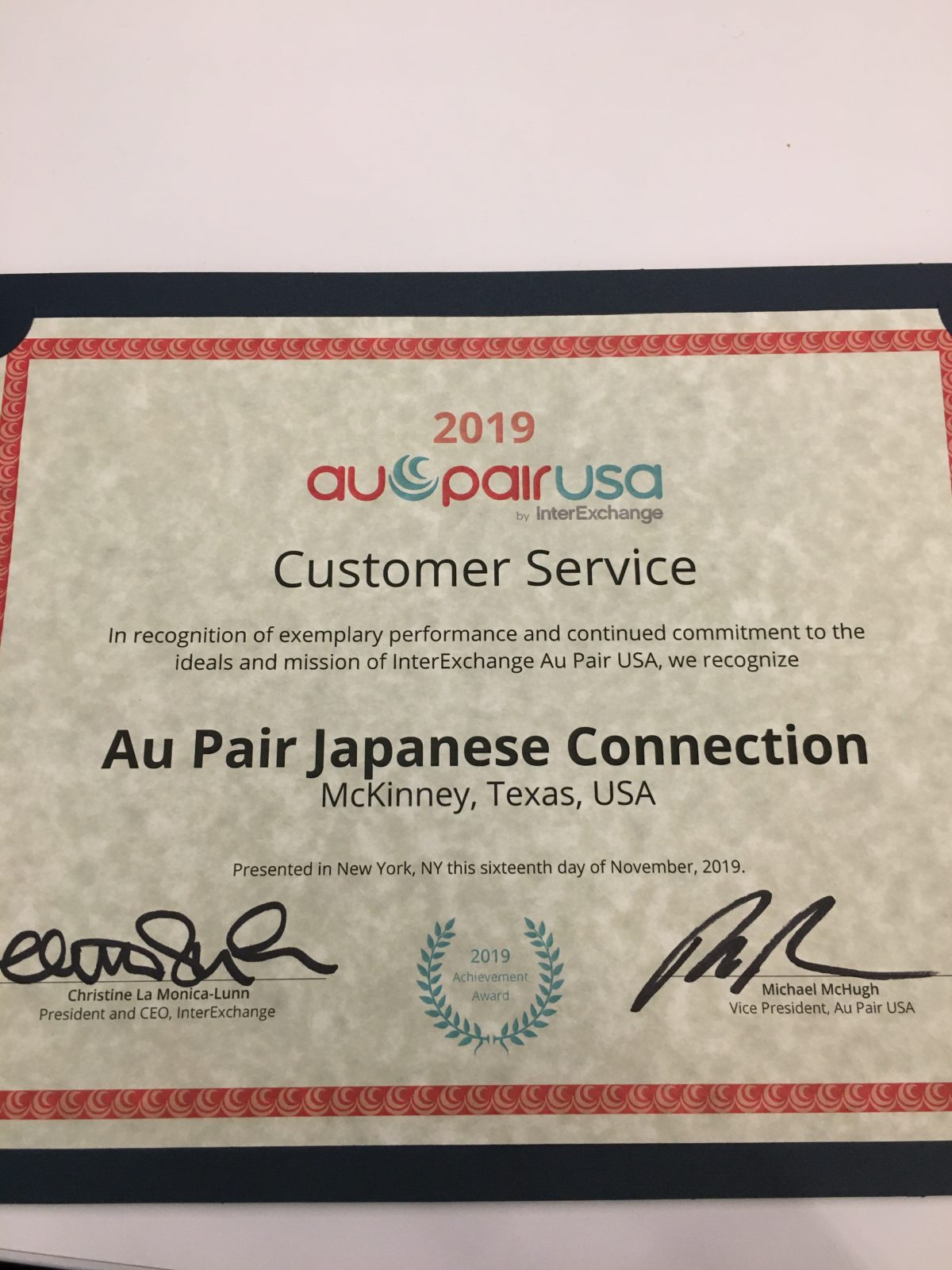 Finding a Japanese au pair